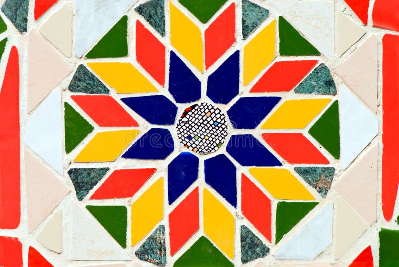 Arabesque Mosaic Pattern stock photo. Image of circular - 31045358