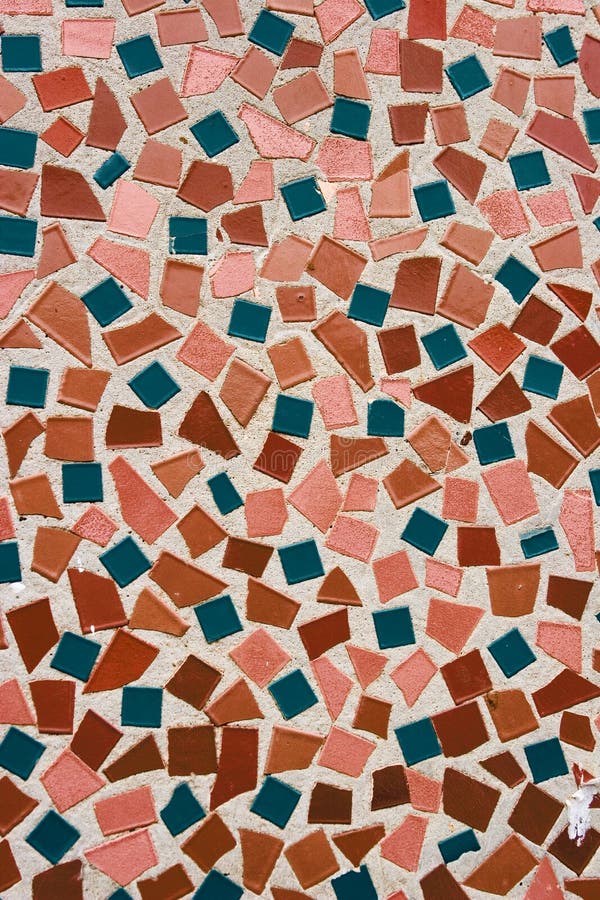 Waterfall Mosaic Glass Wall Stock Image - Image of design, decor: 22589297