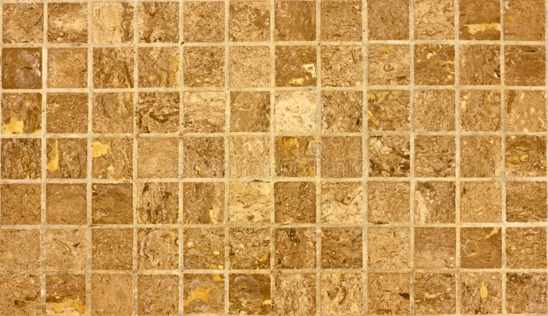 Brown Mosaic Tile Pattern Seamless Stock Image - Image of beautiful ...
