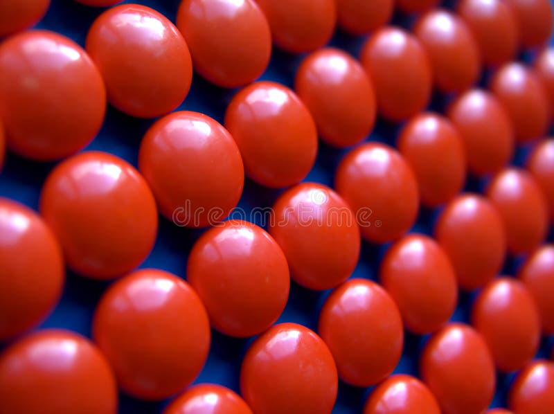 Red caffeine Pills stock photo. Image of caffeine, bright - 7048372
