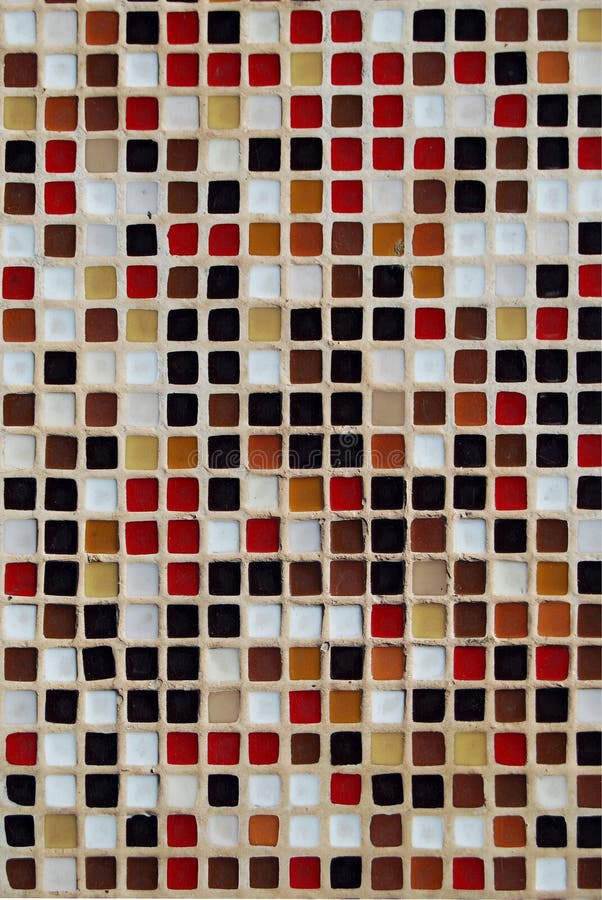 Brown Mosaic Tile Pattern Seamless Stock Image - Image of beautiful ...