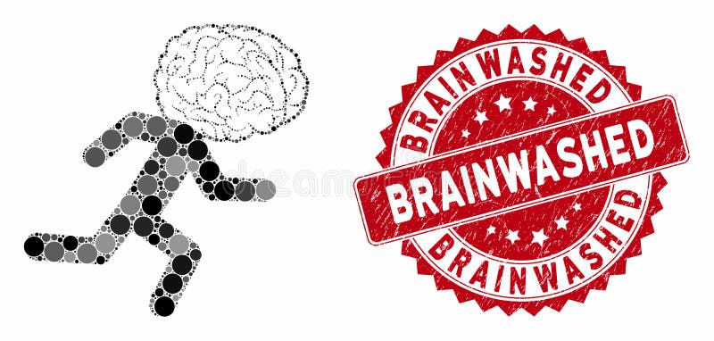Brainwashed stock vector. Illustration of paralyze, mind - 19418438
