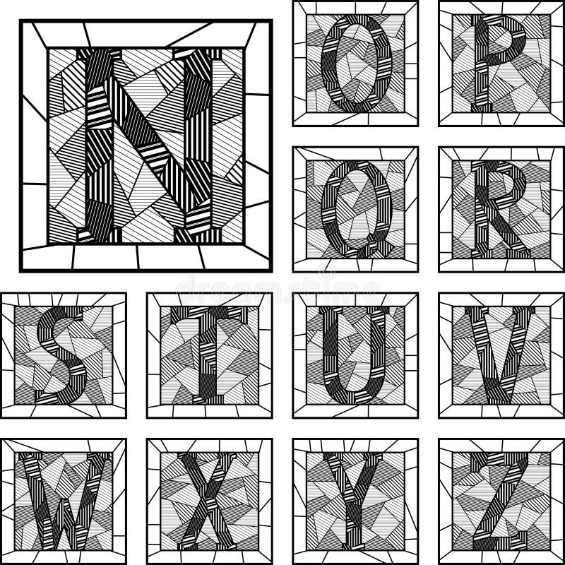 Letter Mosaic Patterns Printable Create A Star Mosaic | Canson®