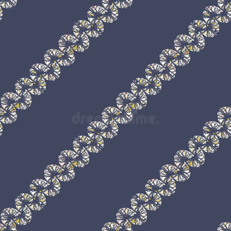 Mosaic Chainlink Vector Pattern Background. Spacious Backdrop with ...