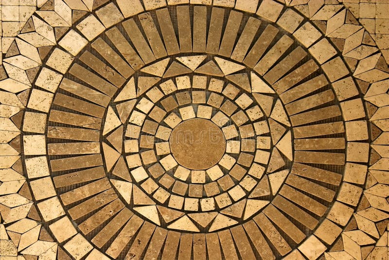 Mosaic circle stock photo. Image of blue, ceramic, wall - 806230