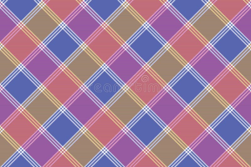Mosaic Diagonal Fabric Texture Seamless Pattern Stock Vector ...