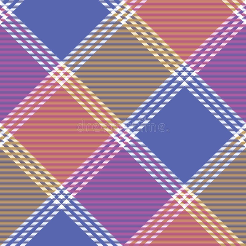 Mosaic Diagonal Fabric Texture Seamless Pattern Stock Vector ...