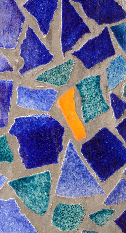 Mosaic of a different form stock photo. Image of smalt - 106003880
