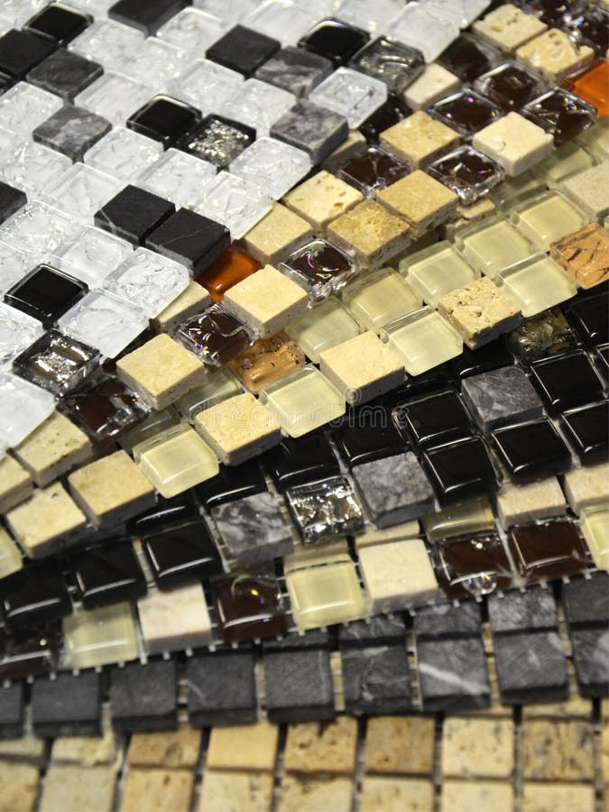 Mosaic. Different Types of Glass Mosaic Stock Photo - Image of decor ...