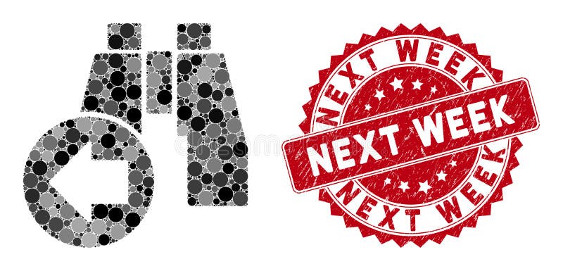 Next week stock illustration. Illustration of future - 40921253