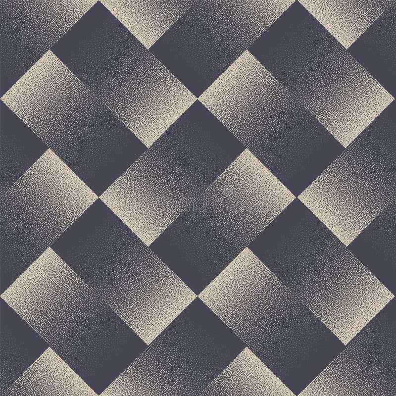 Mosaic Geometric Seamless Pattern Vector Half Tone Gradient Abstract ...