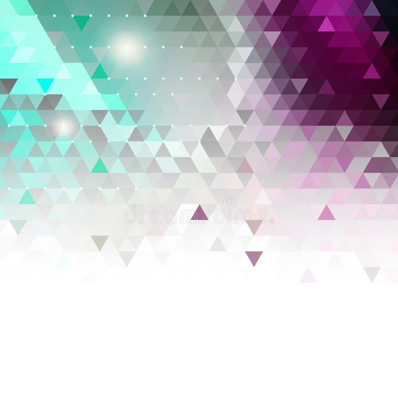 Mosaic Gradient Geometric Background Stock Vector - Illustration of ...