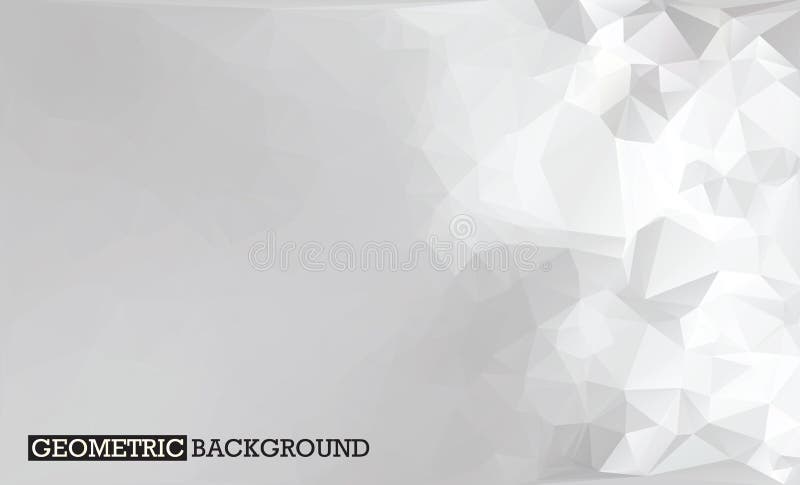 Mosaic Grey Background. Low Poly Stock Illustration - Illustration of ...