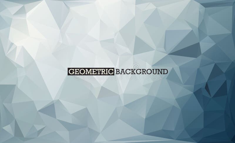 Mosaic Grey Background. Low Poly Stock Illustration - Illustration of ...