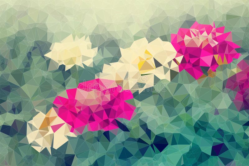 Flowers Polygon Stock Illustrations – 40,813 Flowers Polygon Stock ...