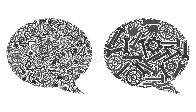 Mosaic Message Cloud Icons of Repair Tools Stock Vector - Illustration ... Mosaic Message Cloud Icons of Repair Tools Stock Vector - Illustration ...