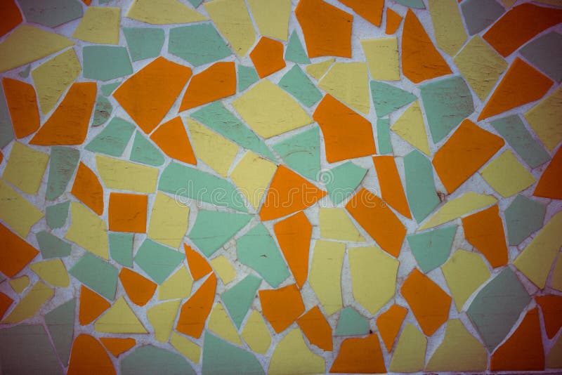 Mosaic. stock photo. Image of kitchen, grey, glass, decoration - 135823972