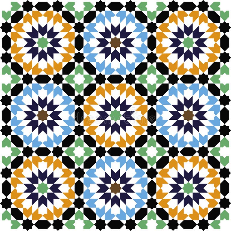 Design Antique Mosaic Pattern Stock Illustrations – 50,159 Design ...