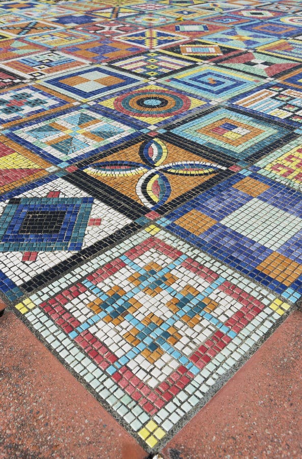 Colorful mosaic stock photo. Image of ground, floor - 113052574