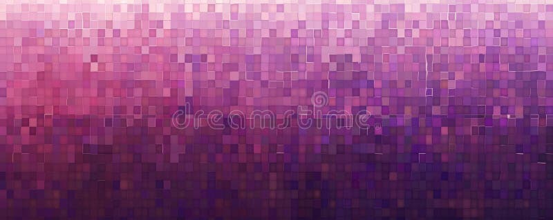 A Mosaic Pixel Background with a Gradient from Pink To Purple. the ...