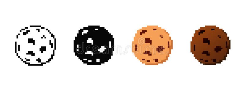 Mosaic Pixel Cookies Stock Illustrations – 3 Mosaic Pixel Cookies Stock ...