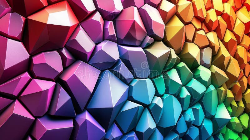 Rainbowhued Polyhedra Stock Photos - Free & Royalty-Free Stock Photos ...