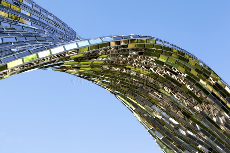 Mosaic Reflection Background Stock Photo - Image of closeup, copy: 80414314