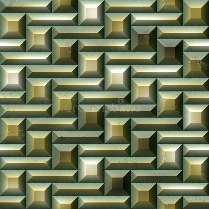 Gold tiles texture stock illustration. Illustration of background ...