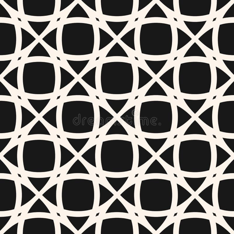 Abstract Black White Net Seamless Background Stock Illustrations ...