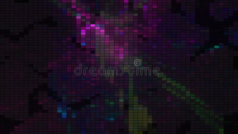 Mosaic with Square Particles, this is Computer Generated Abstract ...