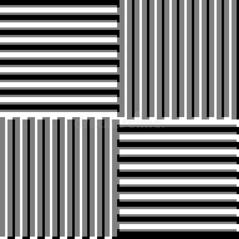 Mosaic of Squares with Embossed / Offset Line Filling Repeatabl Stock ...