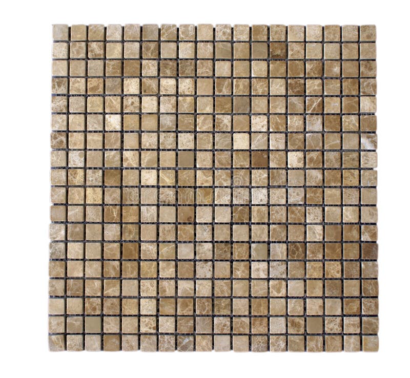 Mosaic Stone Process Floor Tile Mosaic Decorative Background Wall Building Materials Stock Image ...