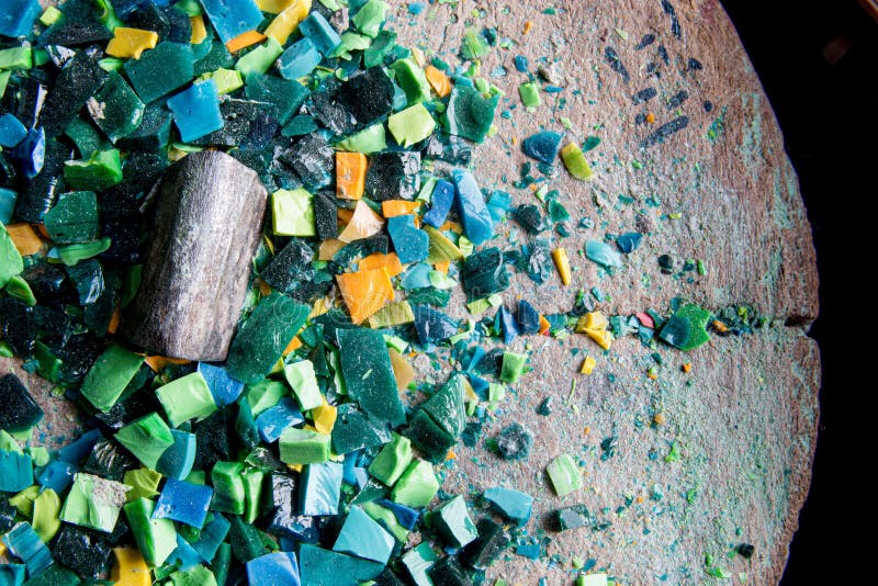 Mosaic stump multicolor stock photo. Image of wood, color - 262353740