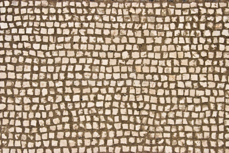 Mosaic texture stock photo. Image of beige, macro, floor - 10680692