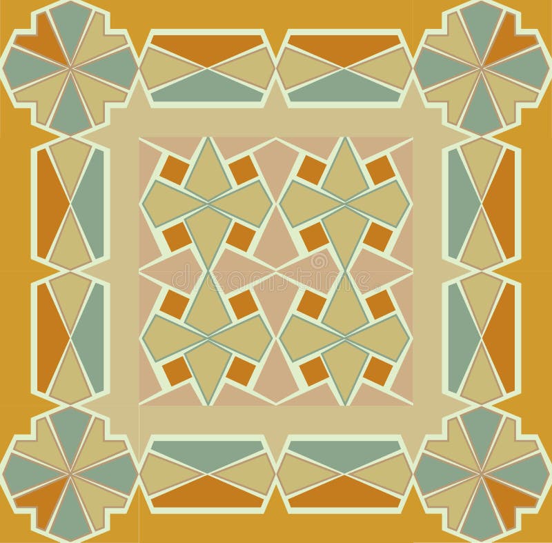 Mosaic texture stock vector. Illustration of ground, decoration - 39739703