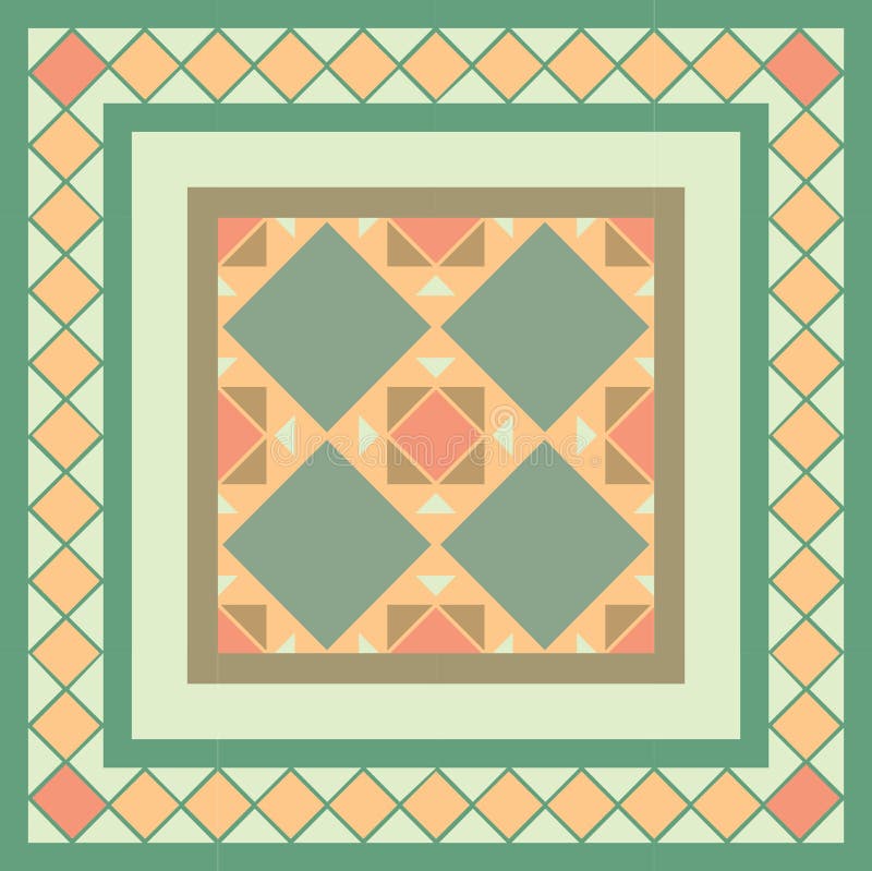 Mosaic texture stock vector. Illustration of decorative - 39739780