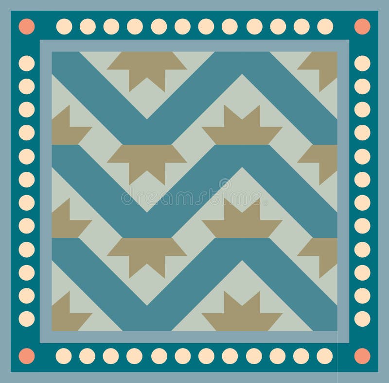 Mosaic texture stock vector. Illustration of block, frame - 39739982