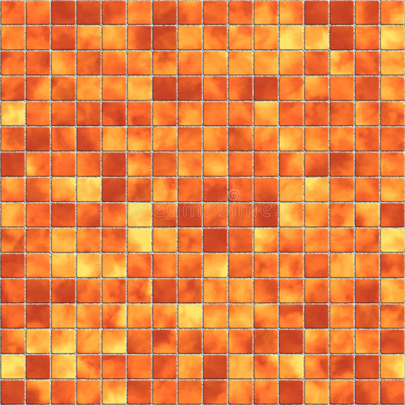 Mosaic Tile Seamless Texture Stock Illustration - Illustration of gray ...