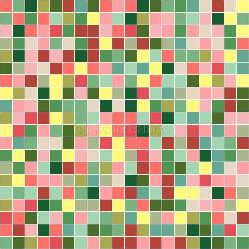 Mosaic Tiles Texture Background Stock Vector - Illustration of graphic ...