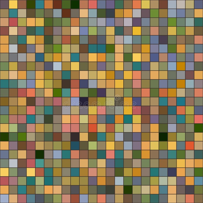 Mosaic Tiles Texture Background Stock Vector - Illustration of graphic ...