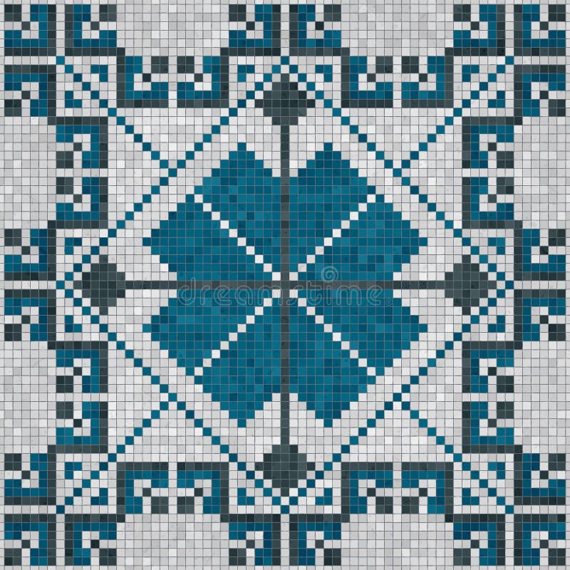 Mosaic Tiles Vector Background 41 Stock Vector - Illustration of ...