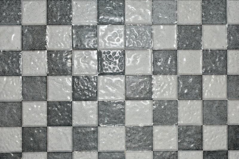Mosaic Wall Texture with Glossy Tile Blocks Stock Photo - Image of ...