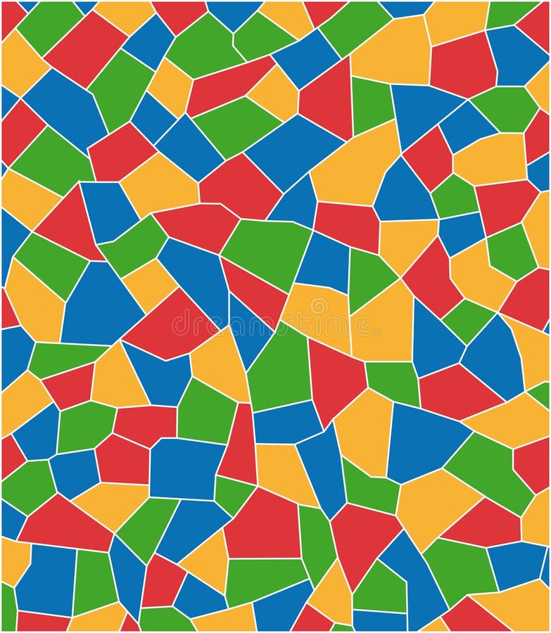 Mosaico da cor ilustração do vetor. Ilustração de colorido - 8777289