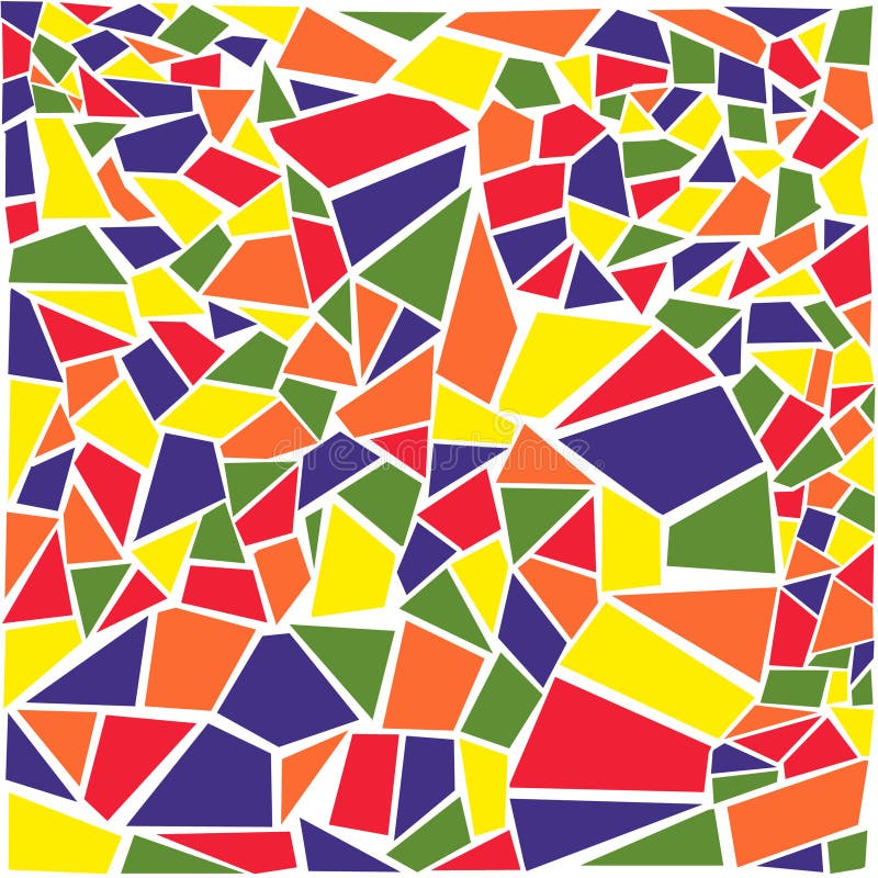 Colores quebrados stock de ilustración. Ilustración de arte - 529511