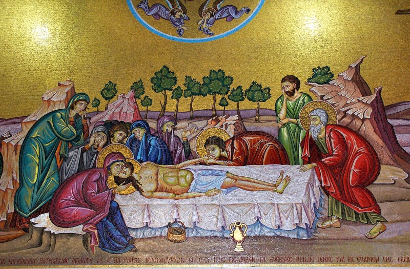 Mosaics in the church editorial image. Image of basilica - 23948305