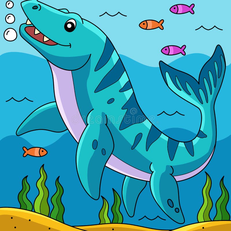 Mosasaurs Stock Illustrations – 8 Mosasaurs Stock Illustrations ...