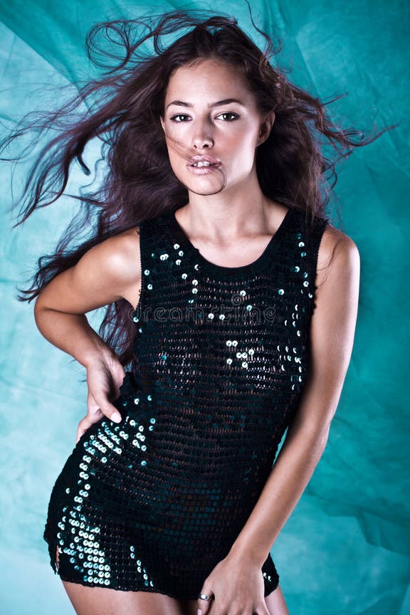 Mosca del pelo foto de archivo. Imagen de atractivo, manera - 6519442