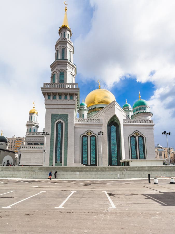 Moschea Della Cattedrale Di Mosca, Russia -- La Moschea Principale A ...