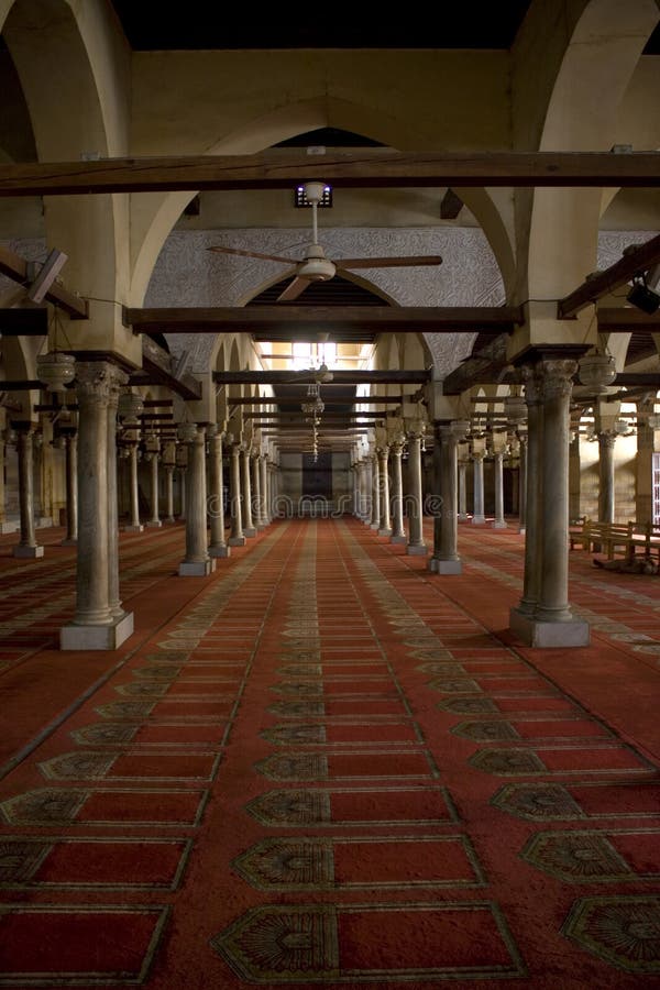 Il Minareto Della Moschea Di Al-azhar a Cairo Immagine Stock - Immagine ...