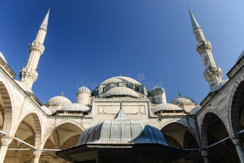 Moschea Di Sehzade, Costantinopoli, Turchia Fotografia Stock - Immagine ...